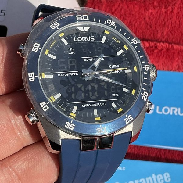 Lorus Gents Chronograph Sports Watch RW617AX9 BRAND NEW 2YR WARRANTY BY ...