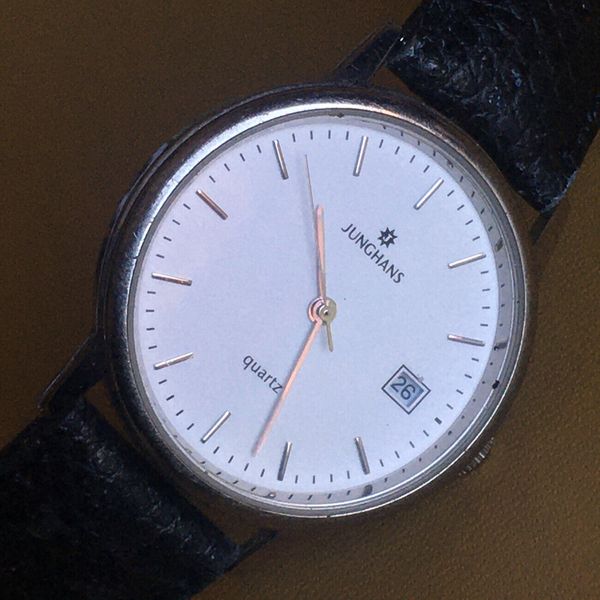1980s Men's Junghans 41/1736 Calendar Wrist Watch. Working ...