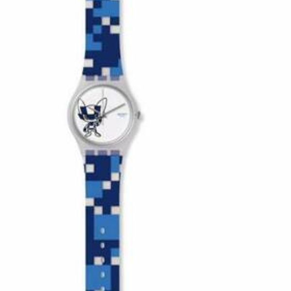 Swatch Tokyo Olympics 2020 model official mascot MIRAIIDO blue NEW ...