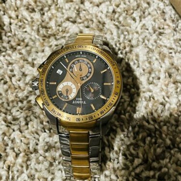 VINTAGE TISSOT VELOCI-T MEN'S SWISS WATCH CHRONOGRAPH T024417A ...