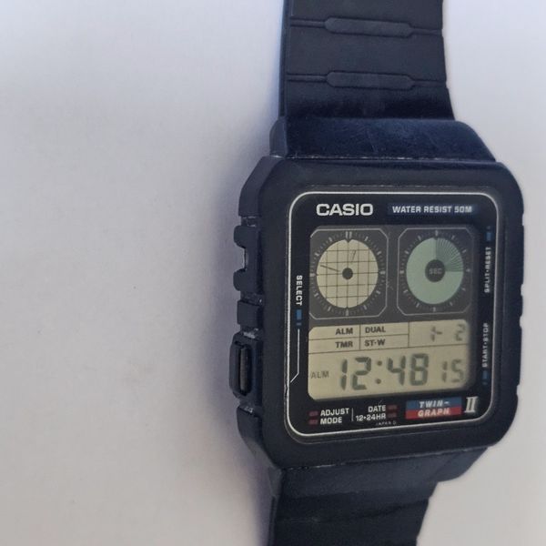 Casio AE-21W Watch Module 809 Twin Graph II Watch | WatchCharts Marketplace