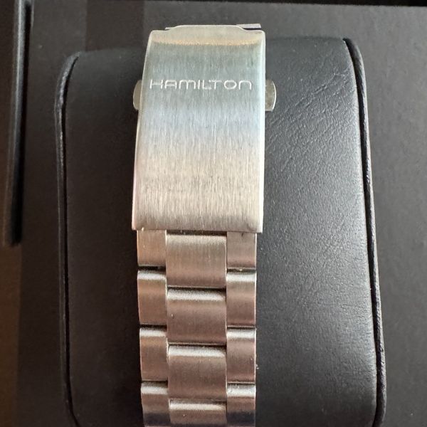Hamilton Khaki Field King H644550 40mm Black Dial Auto | WatchCharts ...