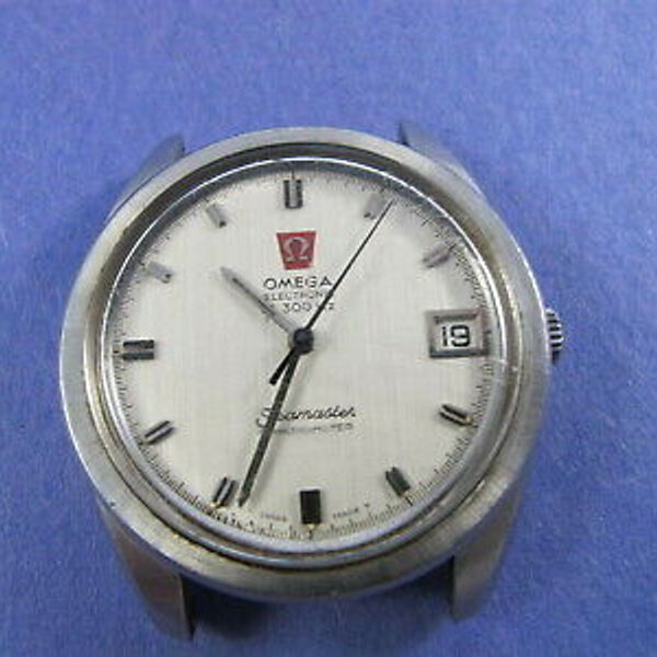Omega 198.001 Omega Seamaster Electronic F300 Hz for repair parts NO ...