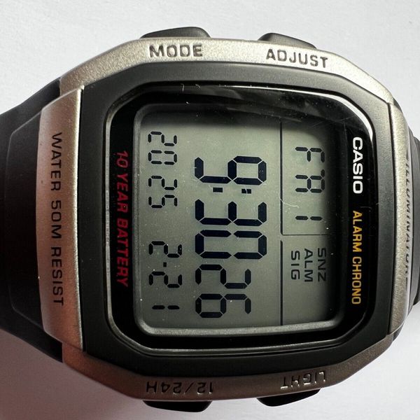 Casio W-96H standard digital watch | WatchCharts Marketplace