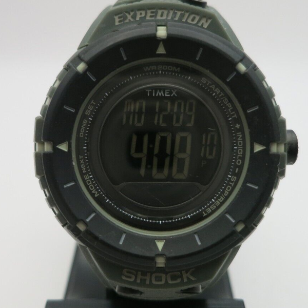 Timex Expedition Shock Digital Compass Watch - T49612 - New Battery ...
