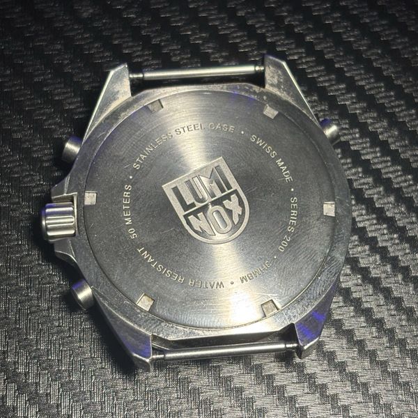 Vintage Luminox Series 200 Stainless Steel Ana-Digi Watch-For Parts ...