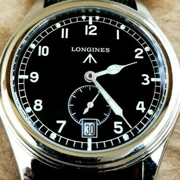 Longines Heritage GREENLANDER WWW BRITISH Military Automatic 38mm Watch ...