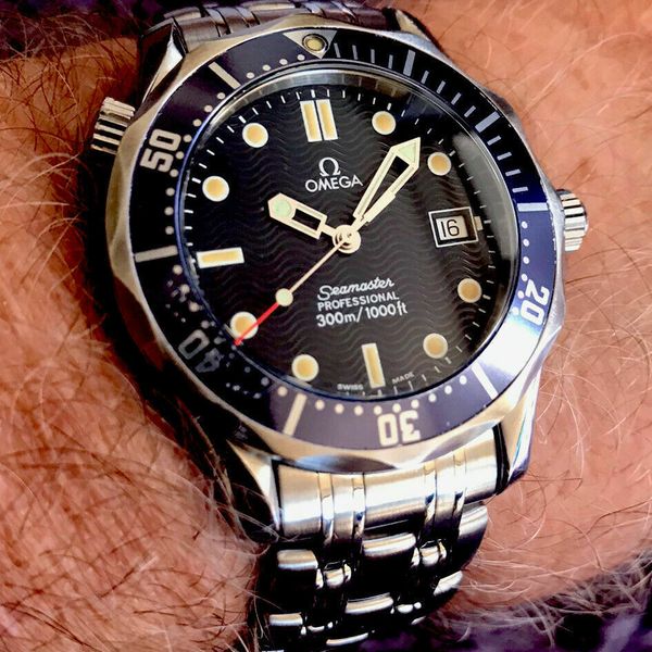 Omega Seamaster 300m Mid Size Chrono Automatic Wrist Watch for Men (Box ...