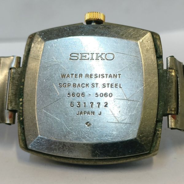 NOT WORKING, REPAIR PARTS PURPOSE VINTAGE SEIKO LM 23J AUTOMATIC 5606 ...