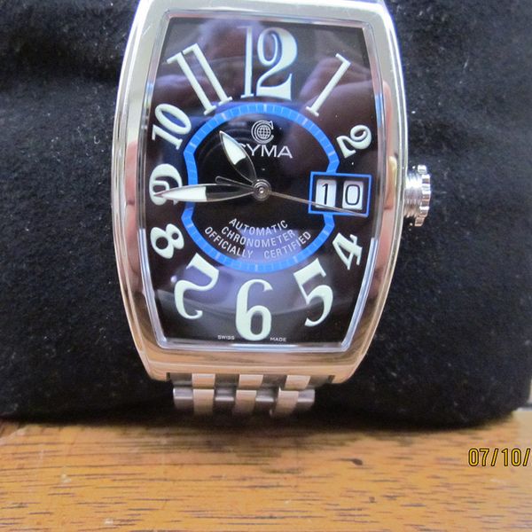 Cyma, Ltd Edition Dominator, COSC Auto, Big Date. | WatchCharts