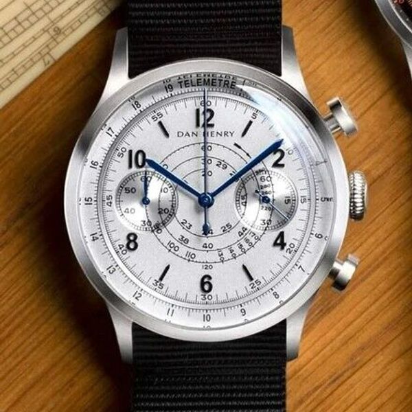 Dan Henry 1939 Military Limited Edition QUARTZ WATCH CHRONOGRAPH IN BOX ...