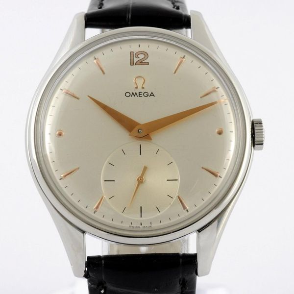 OVERSIZE AUTHENTIC OMEGA 38MM MANUAL WIND 1951 GENTS WATCH CLASSIC REF ...