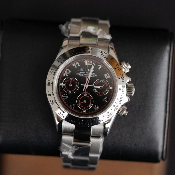 [MOD] SEIKO MOD Grey Race Daytona Chronograph 40mm | WatchCharts ...