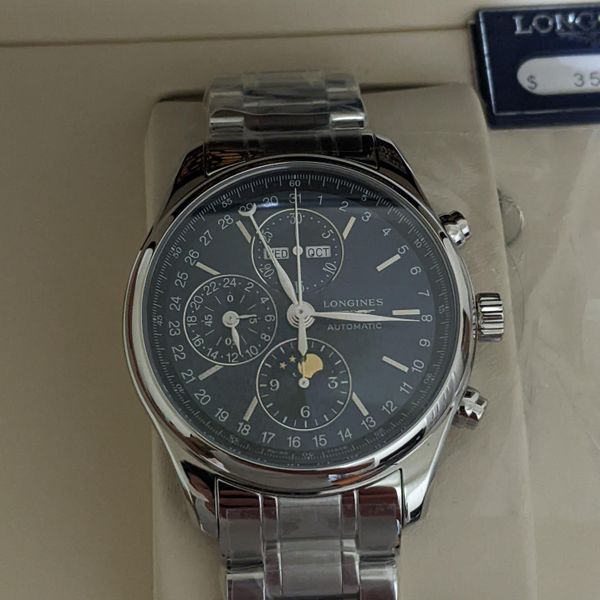 [WTS] LONGINES Master Collection Moon Phase Chronograph 42mm - Ref ...