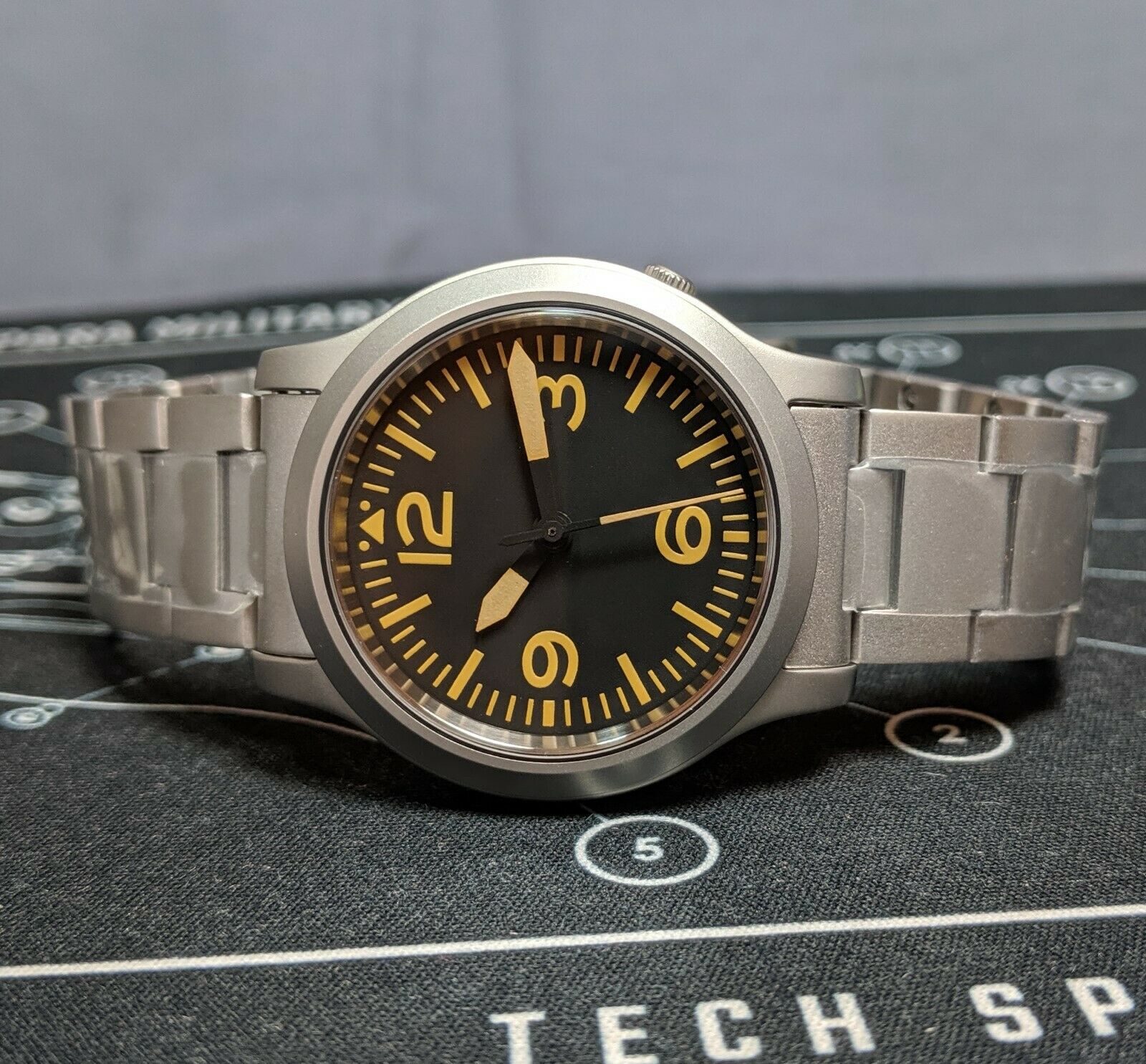 Custom Seiko SNK809 Mod - Vintage Sinn 556-A Homage - Seiko NH36 ...