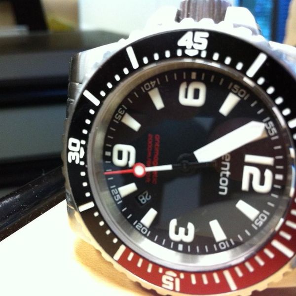 FSOT Zenton M45 SuperLuminova Destro Automatic Dive Watch - 2000m WR ...