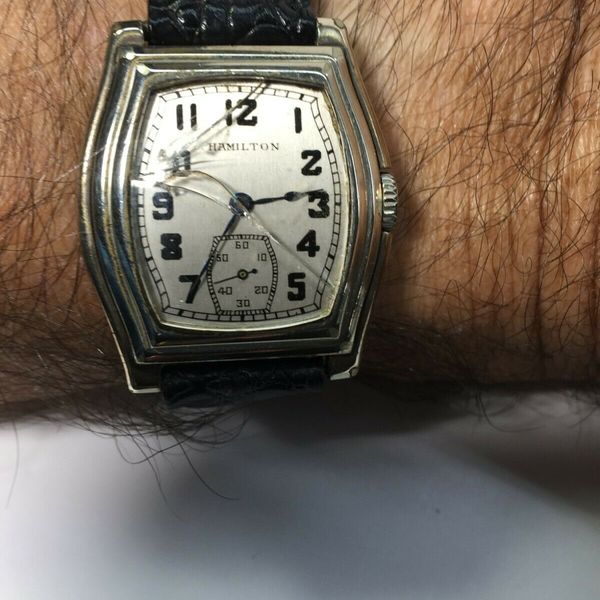 Rare Hamilton Whitney 987F 17J 14KGF Wrist Watch-Working Orig. Papers ...