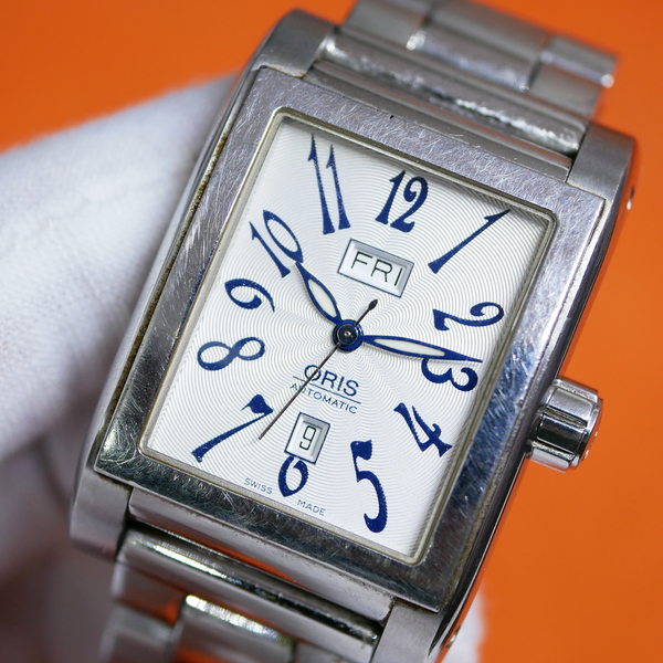 [WTS] Oris Rectangular Day Date 'Tank' Automatic Sapphire Glass for ...