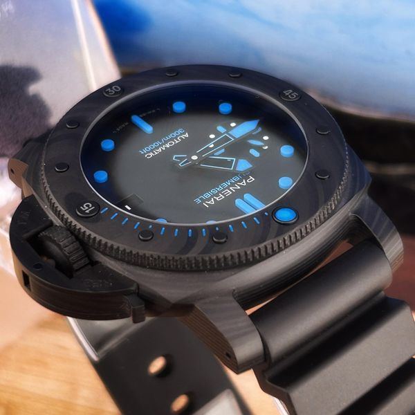 [WTS] Panerai PAM00960 Carbotech Luminor Submersible 1950 3 Days 42mm ...