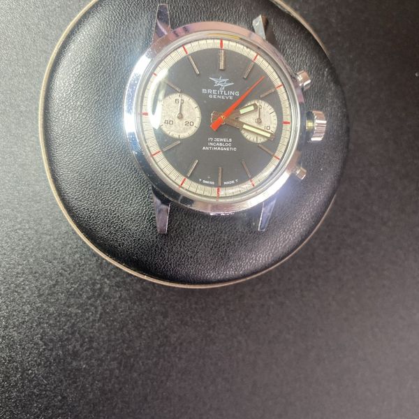 Vintage Breitling Geneve 7733 Movement & Watch case For Parts/Repair ...