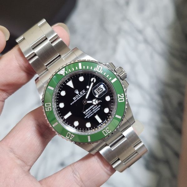 Rolex submariner starbucks 126610lv | WatchCharts Marketplace