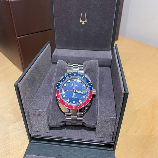 Bulova Oceanographer Devil Diver GMT Automatic - 96B405 - Full set ...