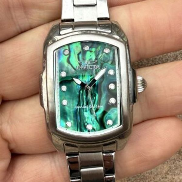 Invicta Lupah Special Edition Abalone Dial 29mm Quartz Watch 27198 ...