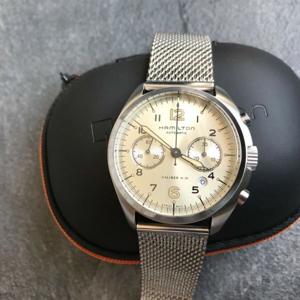 Hamilton H76416155 Automatik Chronograph Cal. H-31 (Valjoux 7753) aus ...