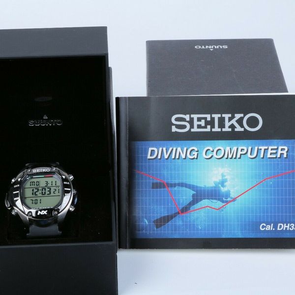 Legendary SEIKO Diving Computer NX (SBDK001) Watch with Original ...