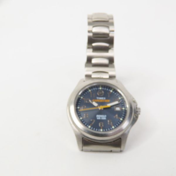 Ladies Timex Indiglo WR 50M Two Tone Quartz Date Watch | WatchCharts ...
