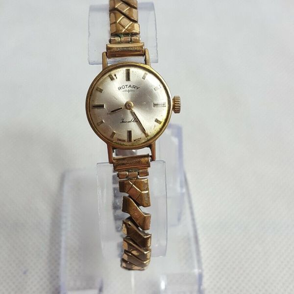 Vintage Rotary Incabloc Mechanical Ladies Watch Working | WatchCharts ...