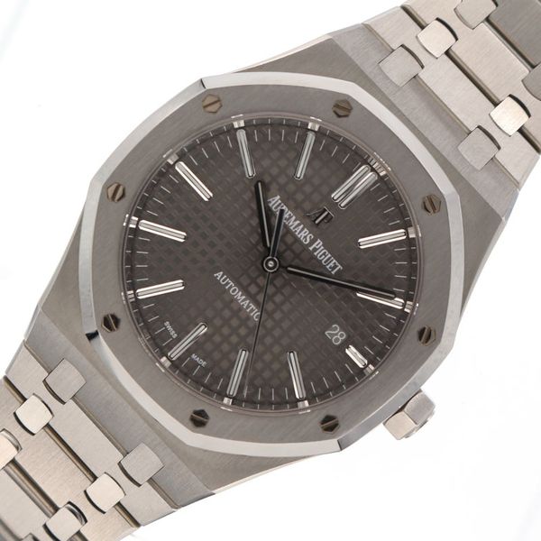 AUDEMARS PIGUET Royal Oak 15400ST.OO.1220ST.04 Gray Automatic Men's ...