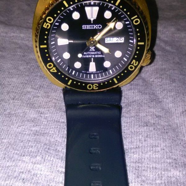 Seiko automatic gold turtle,pre owned works great | WatchCharts