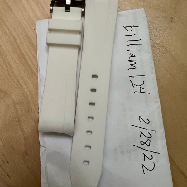 [WTS] Horus Rubber Strap for Omega Speedmaster - Arctic White | WatchCharts