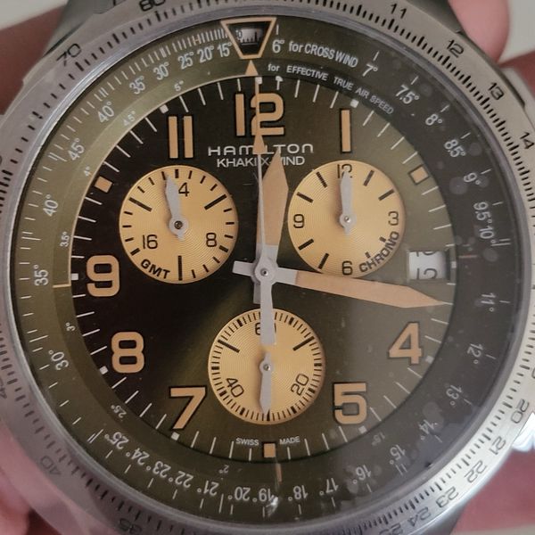 Hamilton Khaki Aviation X-Wind GMT Chrono Quartz (H77922541) New-see ...