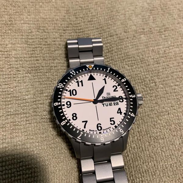 FS- Damasko DA43 on bracelet, excellent condition. $1400 | WatchCharts