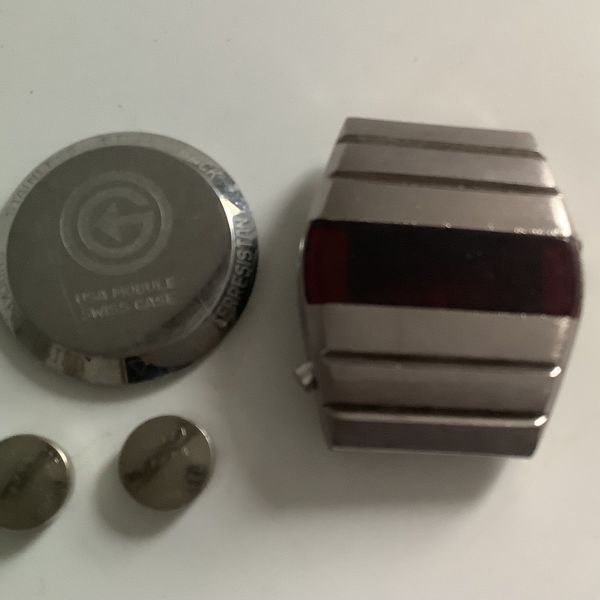 Vintage Trafalgar LED or Vintage Benrus Watch 1970s untested usa modual ...