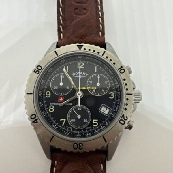 Rotary Mens Vintage Commando Watch Swiss Made And Bezel | WatchCharts ...