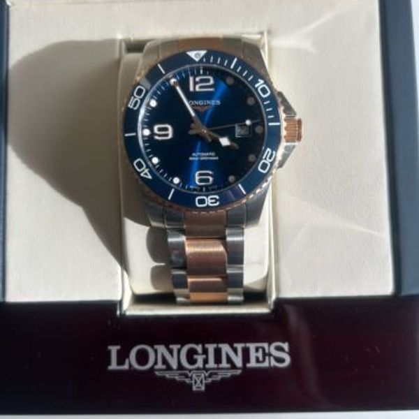Longines L37813987 HydroConquest 41mm Mens Watch | WatchCharts Marketplace