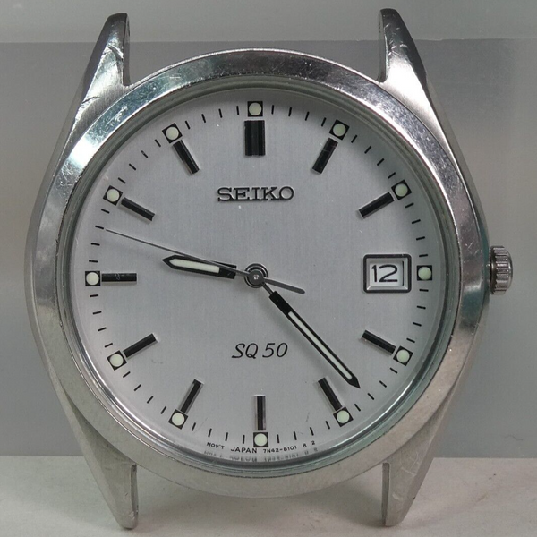 Gents Seiko SQ50 Quartz Wristwatch Head - 7N42-8070 | WatchCharts ...