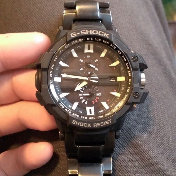 FS: Casio G-Shock Aviation GWA1000D-1A Steel band Tough Movement ...