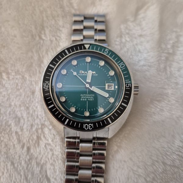 Bulova Oceanographer 666ft. Automatic Snorkel | WatchCharts Marketplace