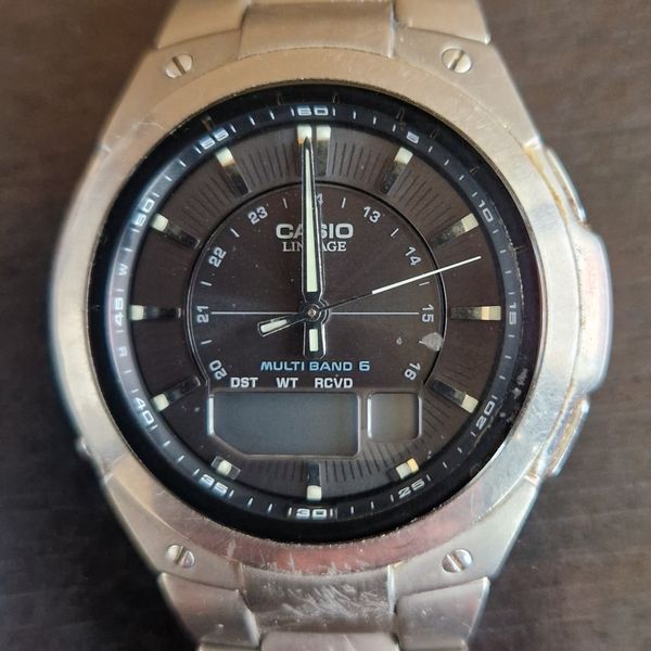 Casio Japan LCW-M150T LINEAGE 5135 Vintage Wristwatch | WatchCharts ...