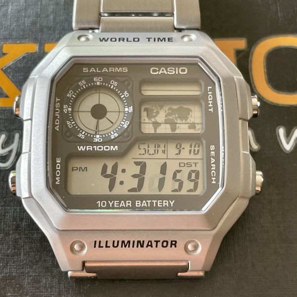 [$115 USD] FS: Casio Royale AE1200 Full Stainless Steel SKXMod Mod with ...