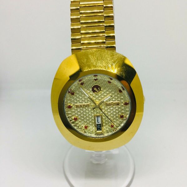 PRE OWNED RADO DIASTAR DAY DATE AUTOMATIC MENS EXCELLENT WRIST WATCH ...