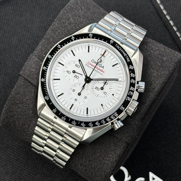 [WTS] Omega Speedmaster w/ white gloss lacquer dial Ref. 310.30.42.50 ...