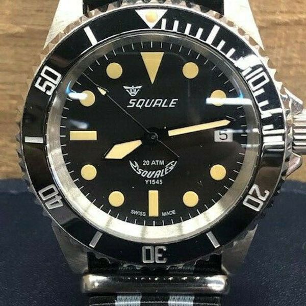 Squale Y1545 20 Atmos "MAXI" 40mm Men's Watch | WatchCharts
