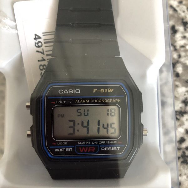 Casio F91-w watch new boxed | WatchCharts Marketplace