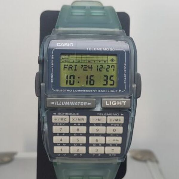 Vintage Casio DBC-63 DATABANK Mickey Mouse 1276 Module (1995 ...