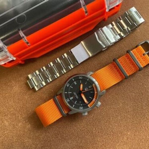 Maratac/Countycomm DC-50 Dual Crown 50ATM Steel Diver Automatic Watch ...
